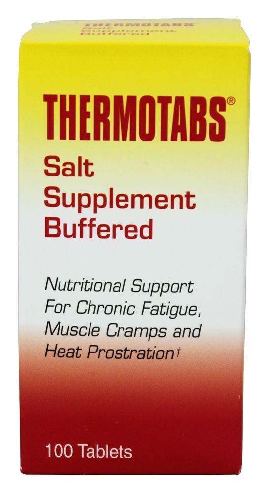 Thermotabs Salt Supplement Buffered Tablets 100 ea 38485863353 | eBay